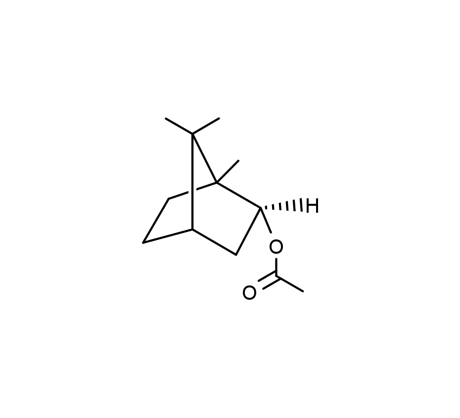 Bornyl acetate 5007 S, CAS 5655-61-8 - MONOTERPENE - Extrasynthese