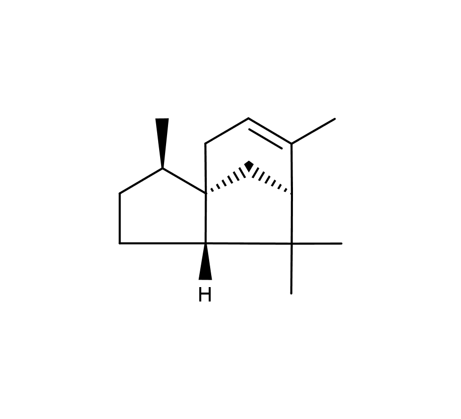 Alpha-Cedrene 5432 S, CAS 469-61-4 - SESQUITERPENE - Extrasynthese