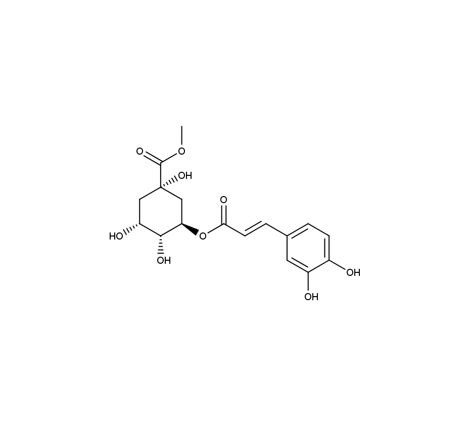 Chlorogenic acid methylester 4996, CAS 123483-19-2 - Cinnamic acid ...