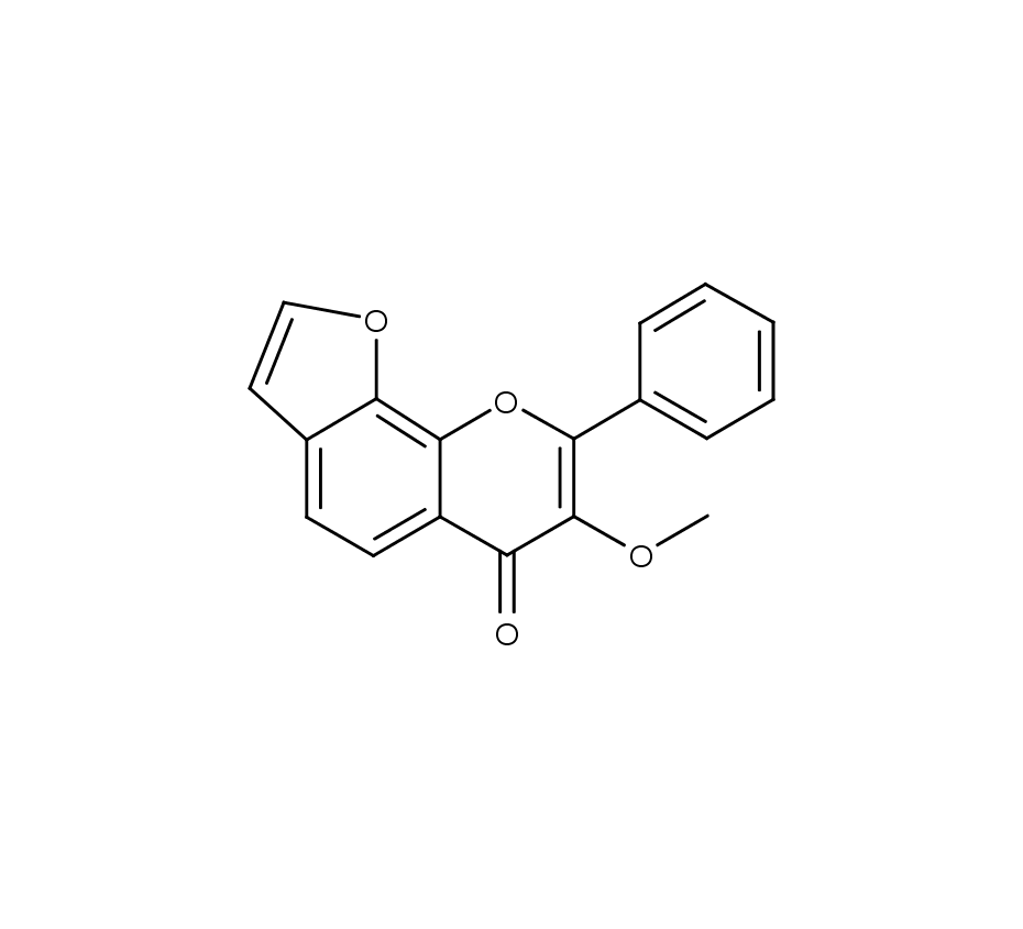 Karanjin 1071, CAS 521-88-0 - Flavonol - Extrasynthese