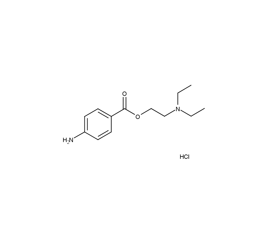 Procaine hydrochloride 1689, CAS 51-05-8 - ALKALOID - Extrasynthese