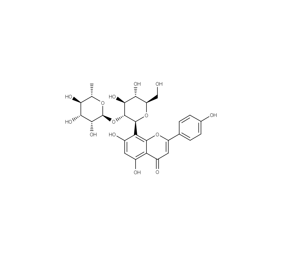 Vitexin-2''-O-rhamnoside 1006 S, CAS 64820-99-1 - Flavone - Extrasynthese